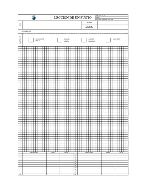 formato leccion de punto pdf