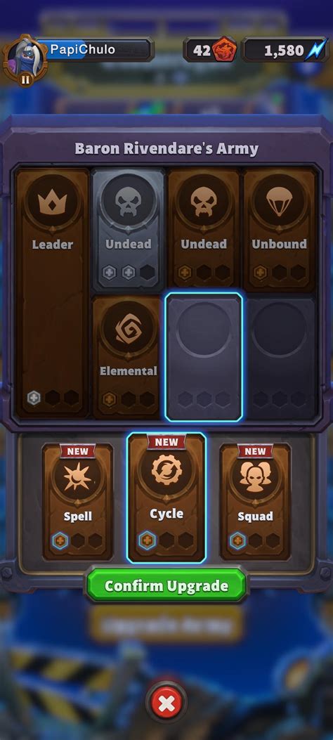 What Is Cycle In Army Upgrade R Warcraftrumble