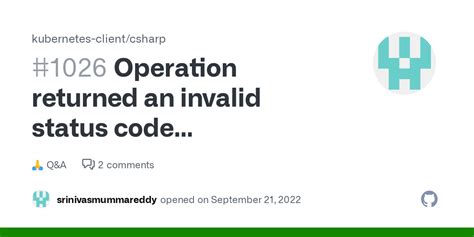 Operation Returned An Invalid Status Code Unauthorized While Trying