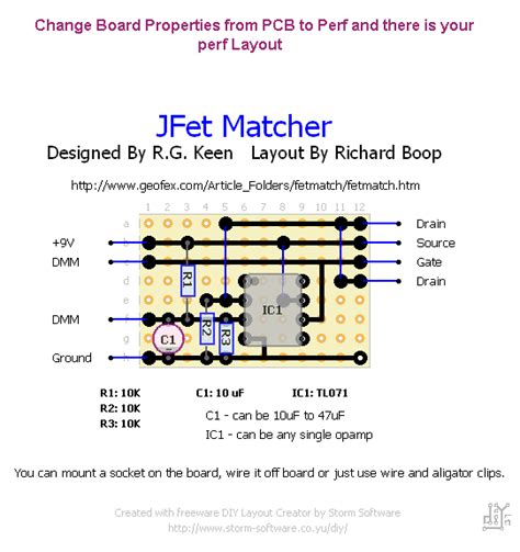 Jfet Matcher Schematic At Bruce Schmidt Blog