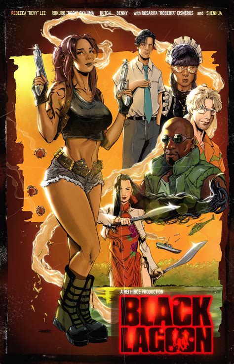 Revy Roberta Okajima Rokuro Shenhua Dutch And 1 More Black Lagoon