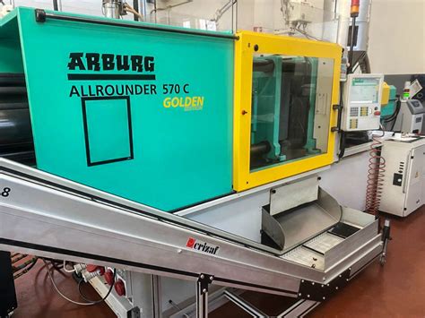 Arburg 570 C Allrounder 2000 800 200t Injection Molding Machine 2010