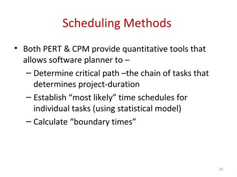 Software Engineering Project Scheduling Ppt