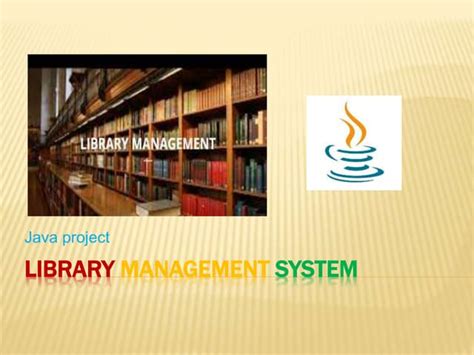 Project Proposal Of Library Management System Pdf