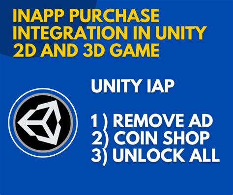 Integrate Inapp Purchase In Your Unity Games By Faisal Shahza D Fiverr