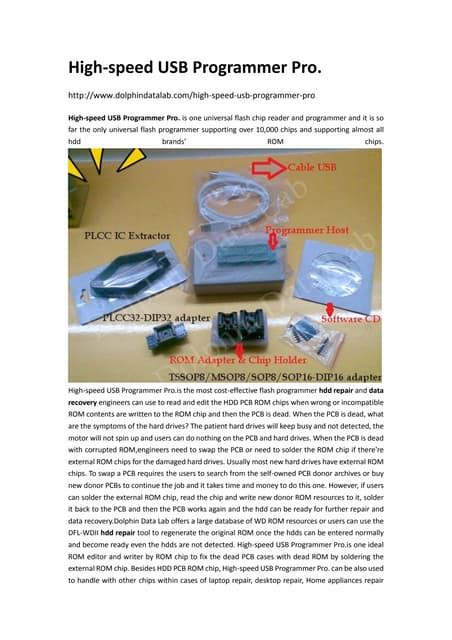 High Speed Usb Programmer Pro Pdf