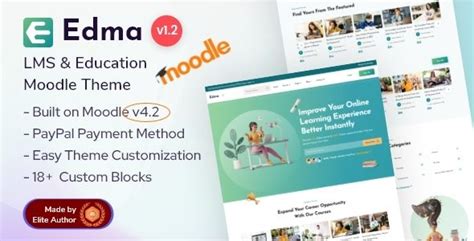 Edma Moodle Lms Education Theme Code Market