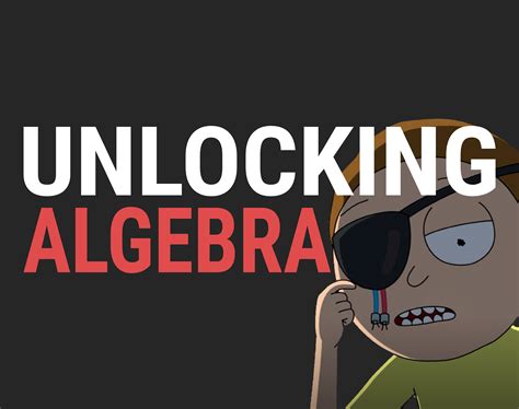 Unlocking Algebra Wip • Degatchi