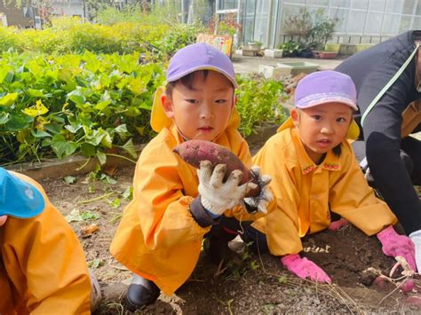 大桜保育園 さつまいも掘り体験 四国山香りの森公園及び香り会館