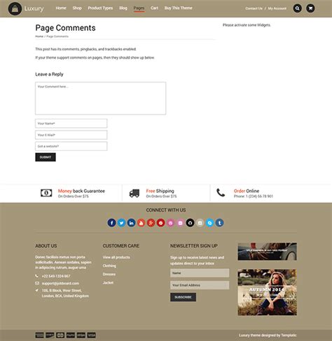 Luxury Best WooCommerce WordPress Theme InkThemes