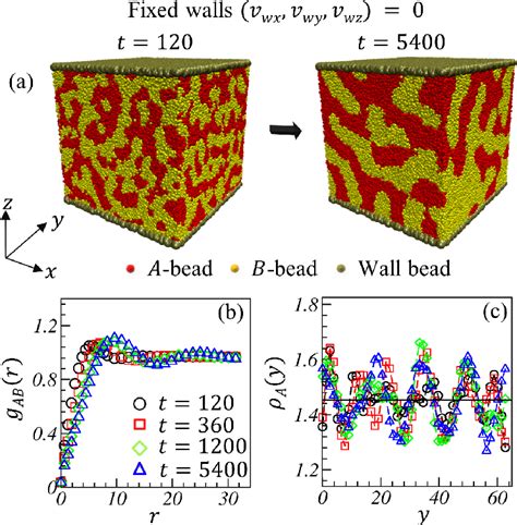 Figure 1 From Phase Separation Kinetics Of Block Copolymer Melts Confined Under Moving Parallel