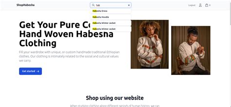 Github Earthcomfy Shop Habesha An E Commerce Web Storefront For Habesha Clothing Winner Of