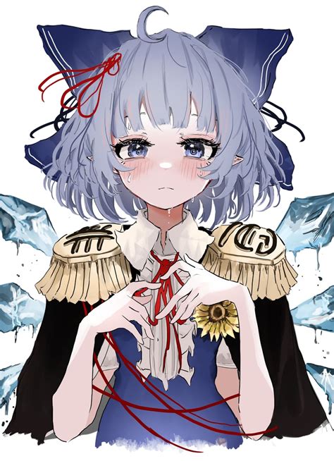 Cirno Touhou Drawn By Ougiikun Danbooru