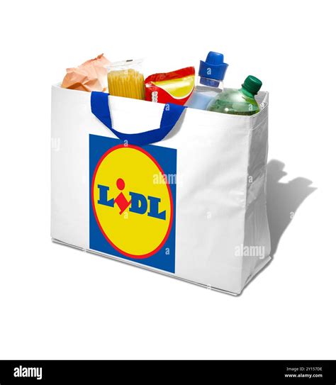 Lidl Food Bag Cut Out Stock Images Pictures Alamy