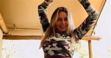 Carol Vorderman 61 Wows In Tiny Crop Top As She Shows Off Toned Torso