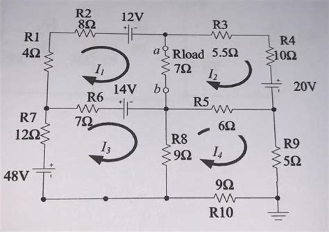 Solved Please Solve Using Mesh Analysis Please Show All