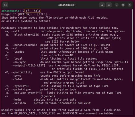 Df Command In Linux Linux Genie