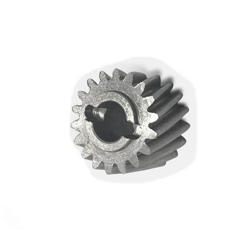 Customized Cnc Milling Turning Steel Metal Reduction Starter Shaft Spline Pinion Wheel