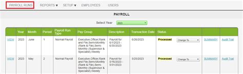 How To Update Payroll Status Sprout Solutions