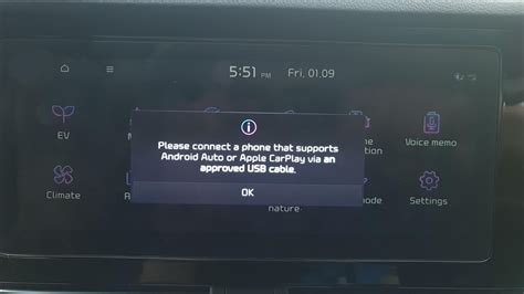 What Is The Correct Usb Cable To Use For Android Auto On The E Niro