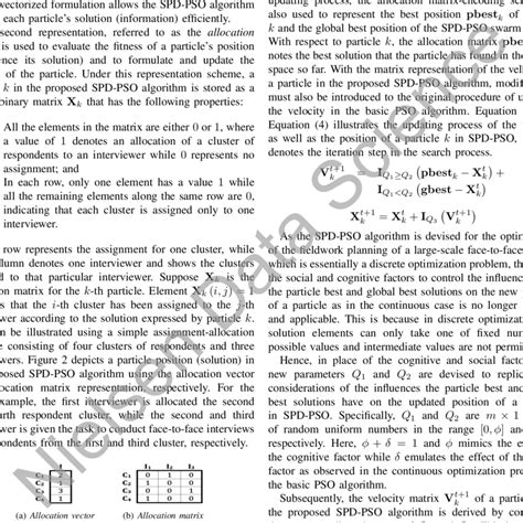 Two Different Representations Of A Swarm Particle In The Proposed Download Scientific Diagram