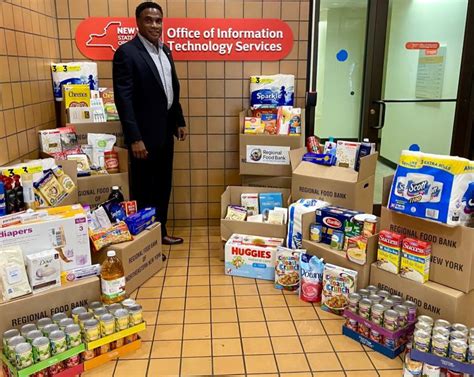 Last Week The Nys Office Of Information Technology Services Donated 929 Pounds Of Food And