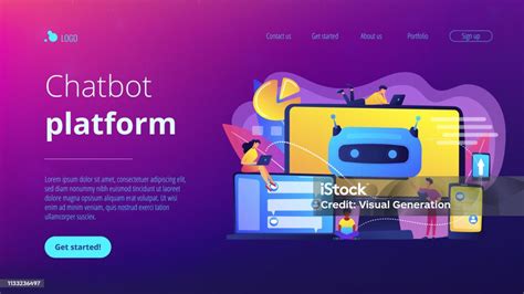 Vetores De Página De Destino Do Platformconcept Do Desenvolvimento De