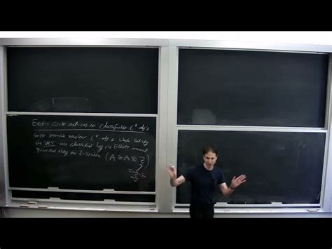 Free Video Exotic Circle Actions On Classifiable C Algebras From Fields Institute Class Central