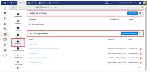 Adjuntar Archivos En Las Fichas De Entrega Calidad Cloud