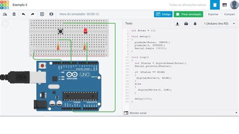 Leitura De Um Botão Push Button No Arduino E Utilização Da