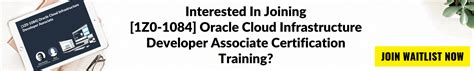 [1z0 1084] oracle cloud infrastructure developer 2020 associate