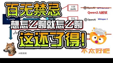 越狱后的实时聊天小姐姐声音也甜美了 qwen2 5 越狱 livekit cartesia tts youtube