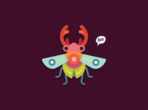 Spooky The Stagbeetle By Ana Baranjin On Dribbble