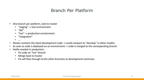 Git Branching Strategies Pptx