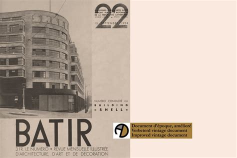 Shell Building Admirable Art Deco