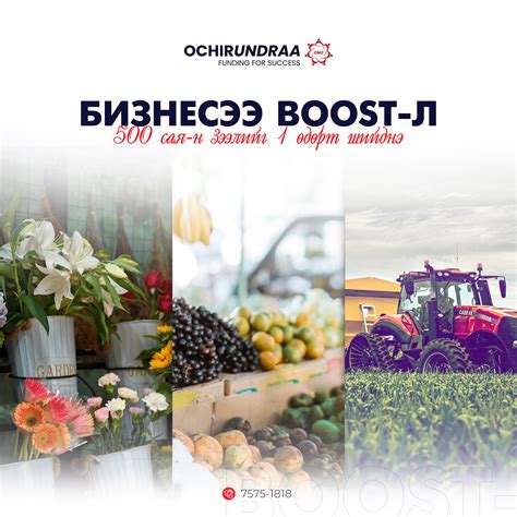 Очир Борлуулалтаа өсгөх шинэ салбар нээх тоног төхөөрөмжөө шинэчлэх хэрэгцээ танд тулгарч