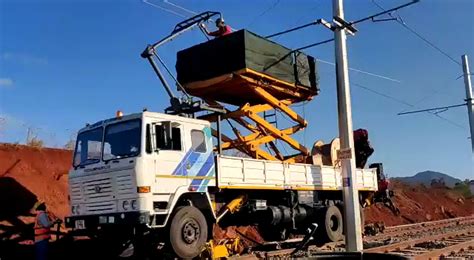 Ohe Railway Electrification Overhead Line Electrification For Railways