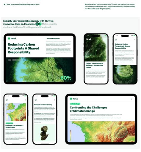 Thrive Ux Ui And Branding Behance