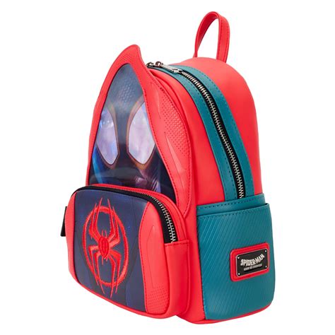 Spider Man Across The Spider Verse Miles Morales Hoody Mini Backpack