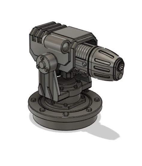 Crows Weapon System 3d Model 3d Printable Cgtrader