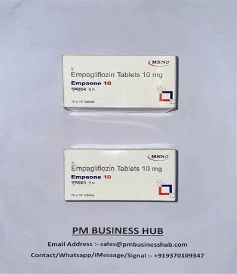 Empagliflozin Tablets 10mg At ₹ 800stripe Wadi Nagpur Id
