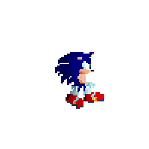 Pixilart Sonic Walk By Sonic Speed