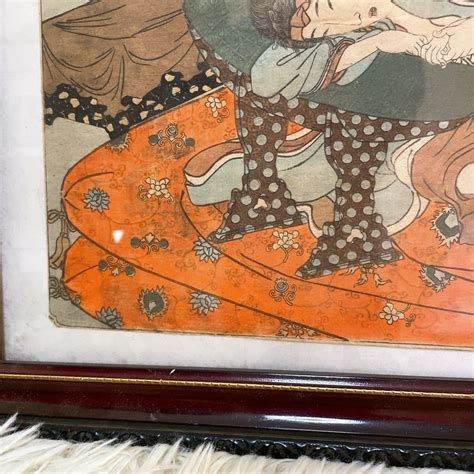 Yahoo オークション 江戸期 春画 歌川国貞 あぶな絵 浮世絵 美人画