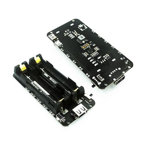 Taidacent Battery Holder Case V Development Board Battery Shield Power Bank Li Battery