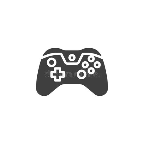 Gamepad Controller Vector Icon Stock Vector Illustration Of Joystick