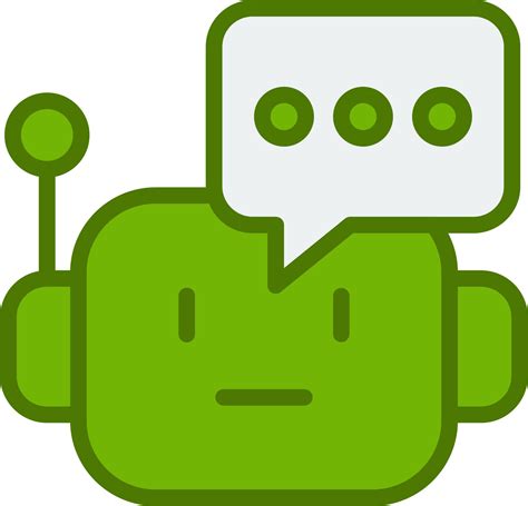 Chatbot Vector Icon 20590656 Vector Art At Vecteezy