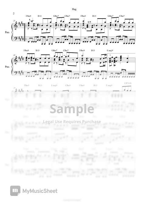 Bol4 볼빨간사춘기 Hug 품 악보 By Keyboard Entertainment