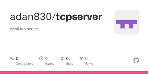 Github Adan830tcpserver Epoll Tcp Server