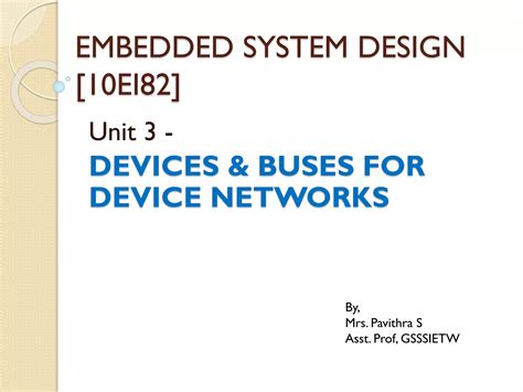 Unit 3 Devicesandbuses Pdf Computer Networking Computing