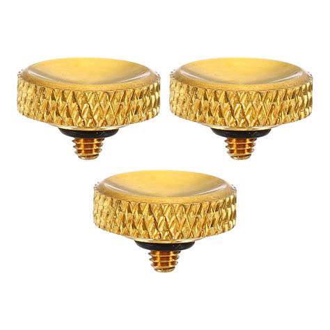 Camera Shutter Button 3 Pack Soft Shutter Release Button Camera Button Carved Golden